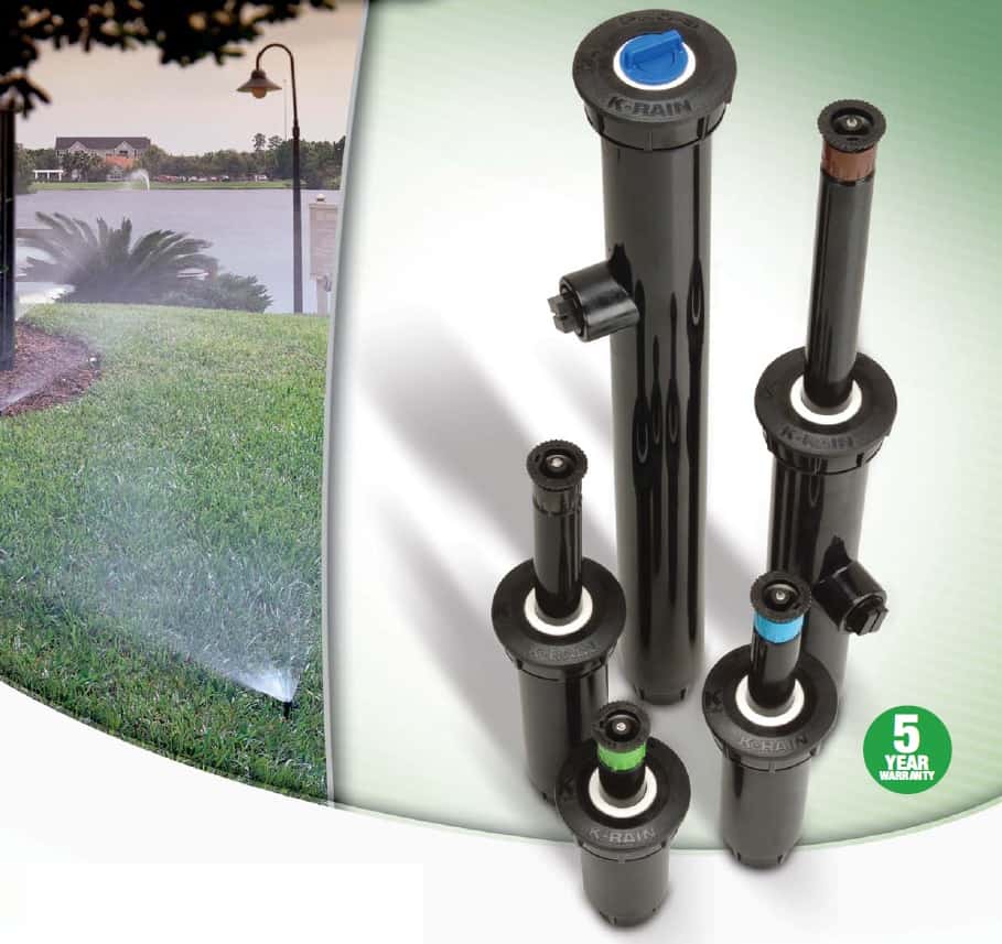 K Rain Pro-S Series durable Pop Up Sprinkler Bodies