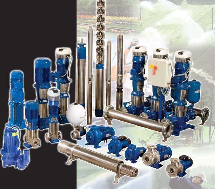 Irrigation Pumps are available to buy at Sprinkler Irrigation Systems Ltd.